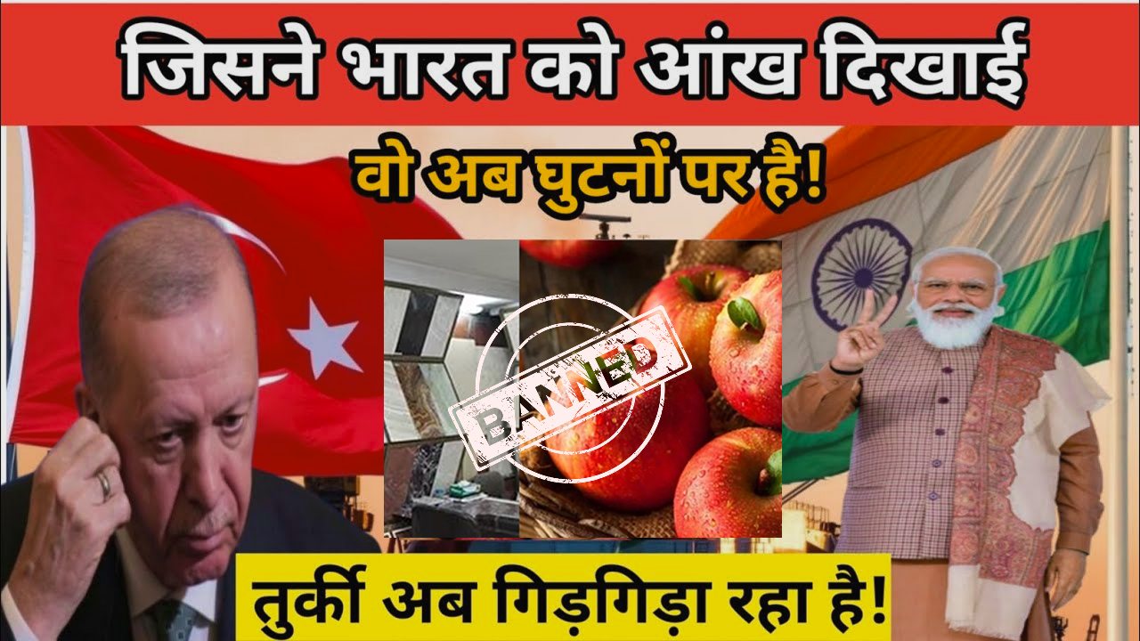 India Turkey boycott : भारत का तुर्की को जवाब: व्यापार और पर्यटन पर ...
